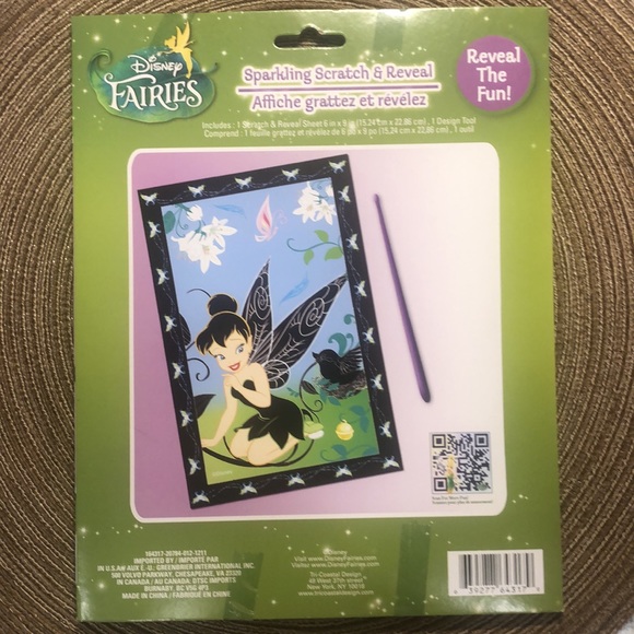 Disney | Toys | Disney Fairies Tinkerbell Sparkling Scratch Reveal ...